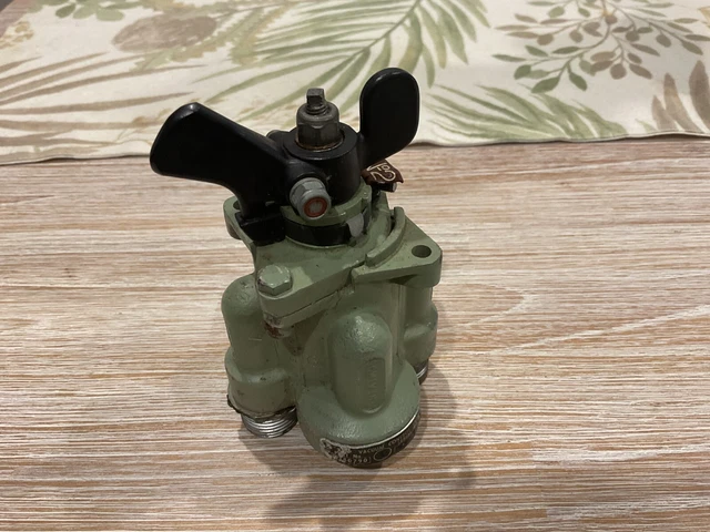 WW2 LANCASTER AIRCRAFT cockpit control. Instrument Panel Vacuum Cock ...