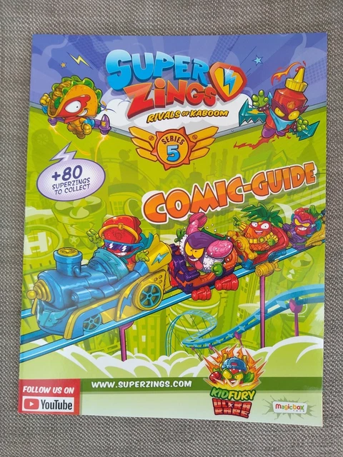 SUPERZINGS SUPERTHINGS RIVALS Of Kaboom Series 5 Comic Guide £1.00 ...