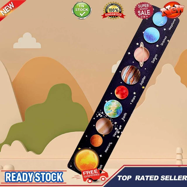 WOODEN PAIRING PLATE Universe Solar System Star Pairing Game for Baby ...