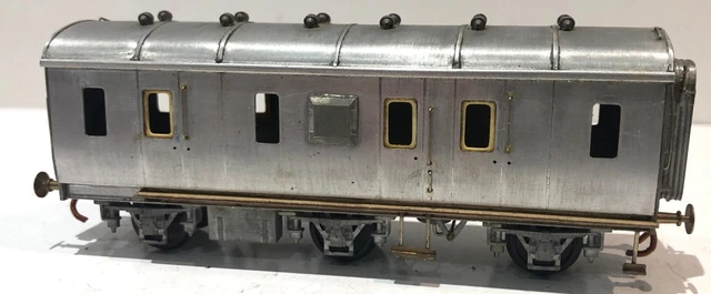 KIT BUILT STEEL Unpainted Lms 6 Wheel Brake Van See Main Description £ ...