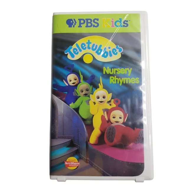 TELETUBBIES VHS LOT of 2 Dance w/The Teletubbies & Nursery Rhymes 1998 ...