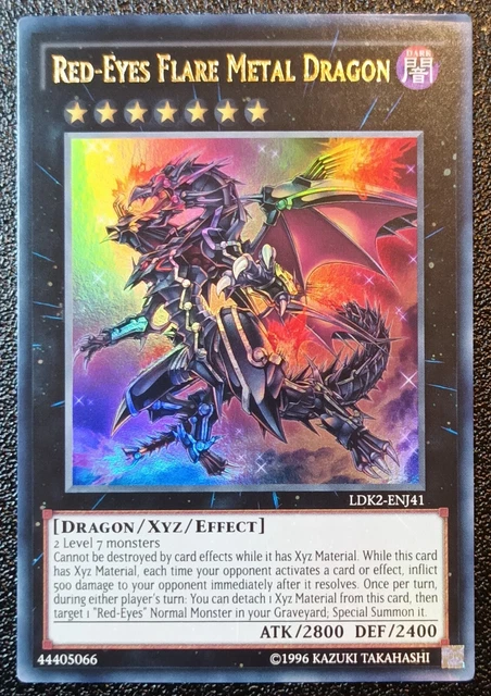 YU-GI-OH! RED-EYES FLARE Metal Dragon LDK2-ENJ41 Ultra Rare EUR 2,00 ...