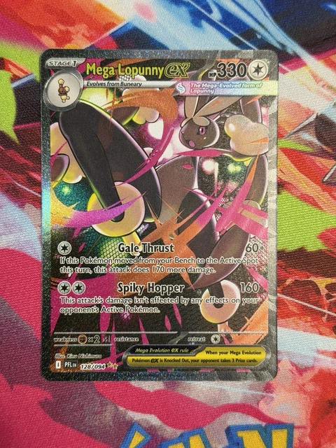 MEGA LOPUNNY EX 128/094 Me02: Phantasmal Flames Holo £17.80 - PicClick UK
