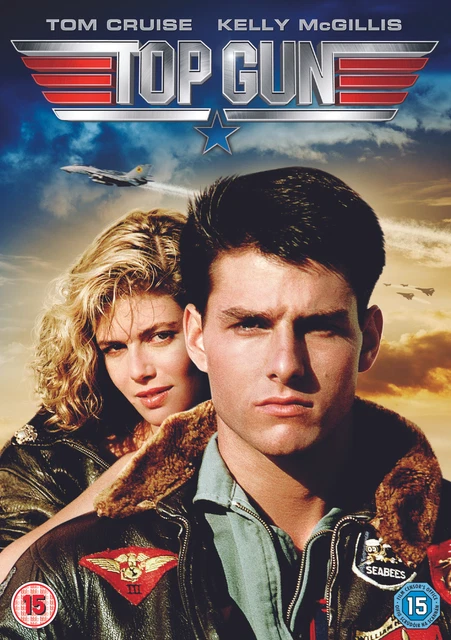 TOP GUN (DVD) Anthony Edwards Val Kilmer Michael Ironside Tim Robbins ...
