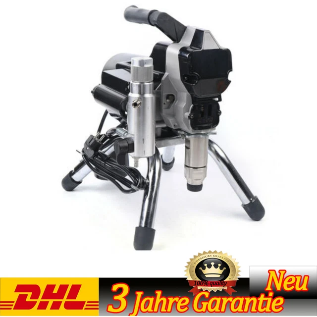 COLOR SPRAYING SYSTEM painting device 2200W airless high pressure ...