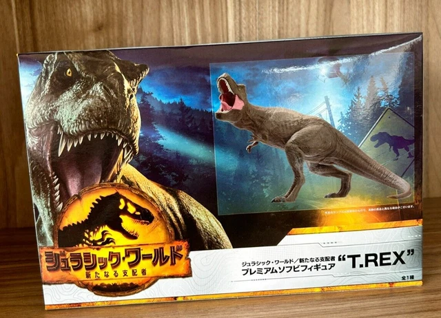 JURASSIC WORLD DOMINION: T-Rex Premium SEG Figure - SEGA £30.74 ...