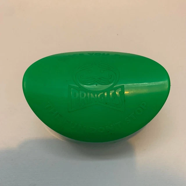 RARE VINTAGE PRINGLES crisps storage container box green retro £7.99 ...