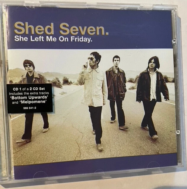 SHED SEVEN - CD1 Single She Left Me on Friday **Promo Copy Not For ...