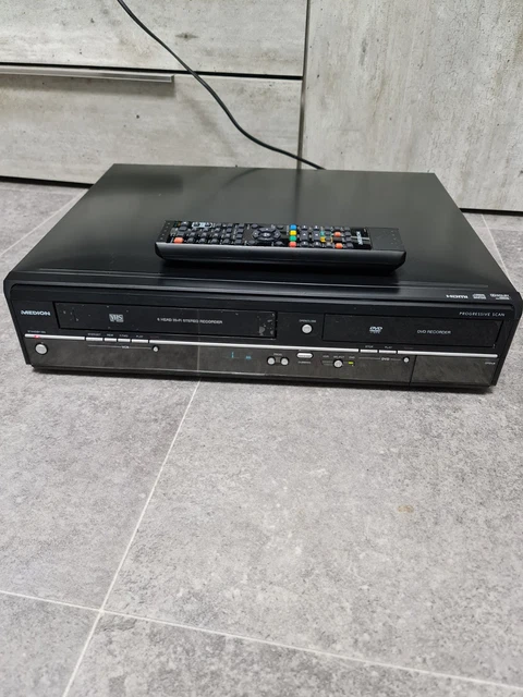 MEDION MD 83425 DVD Rekorder VHS Videorecorder Kombigerät HDMI Mit ...