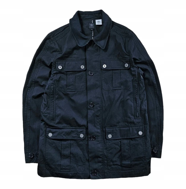 ADIDAS MILITARY SAMPLE Jacket Black Cargo Pocket Spezial Style Men 50 £ ...