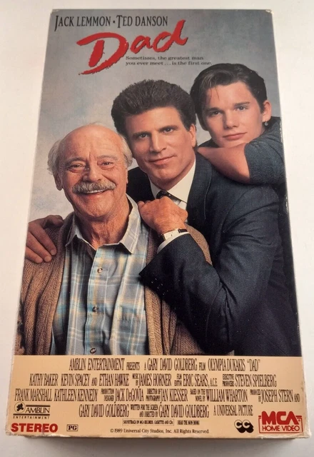 DAD (VHS) 1989 Jack Lemmon, Ted Danson, Olympia Dukakis TESTED £3.11 ...