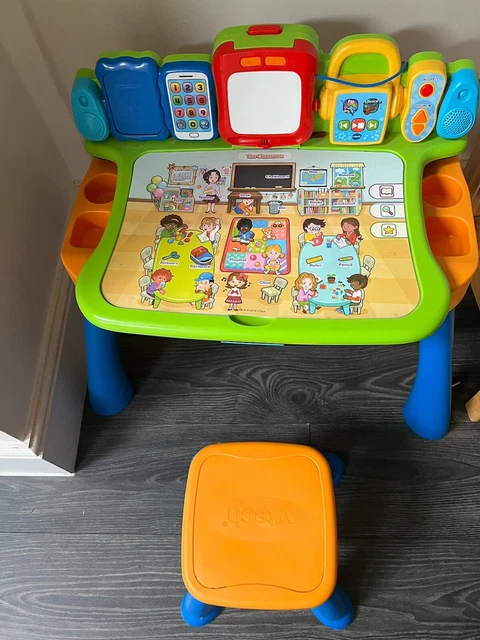 VTECH ACTIVITY TABLE - great interactive learning desk toy - music ...