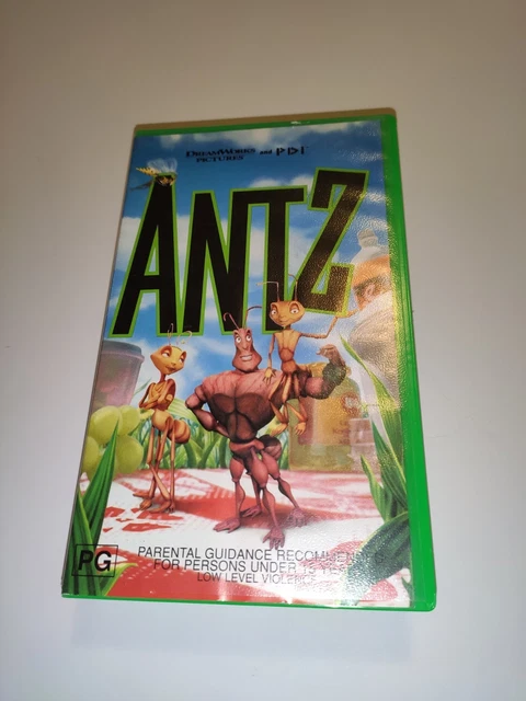 ANTZ, DREAMWORKS, VHS Tape, , PG, 1998 kids family children $14.00 ...
