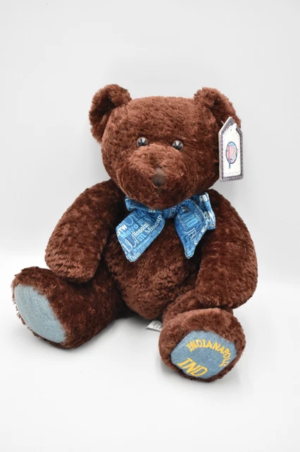 THE BEN BEAR Collection World Traveller Indianapolis Passport Plush ...
