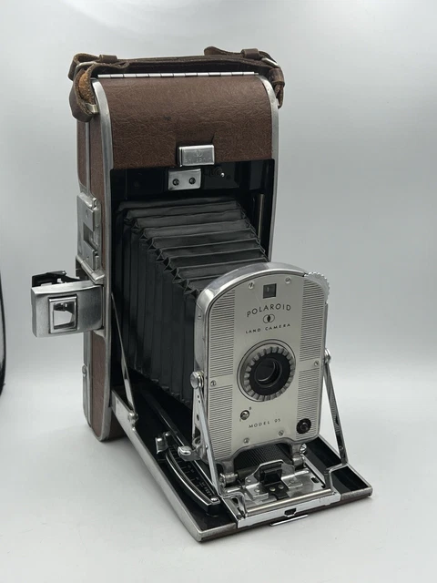 POLAROID LAND CAMERA Model 95 Folding Camera Speedliner Camera VINTAGE ...
