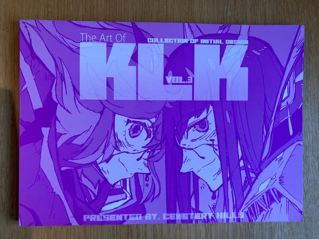 THE ART OF Kill La Kill Vol 3 : Collection of Initial Design Art Book £ ...