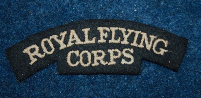 WW1 BRITISH RFC Royal Flying Corps Airman's Cloth Arm Badge. £14.99 ...