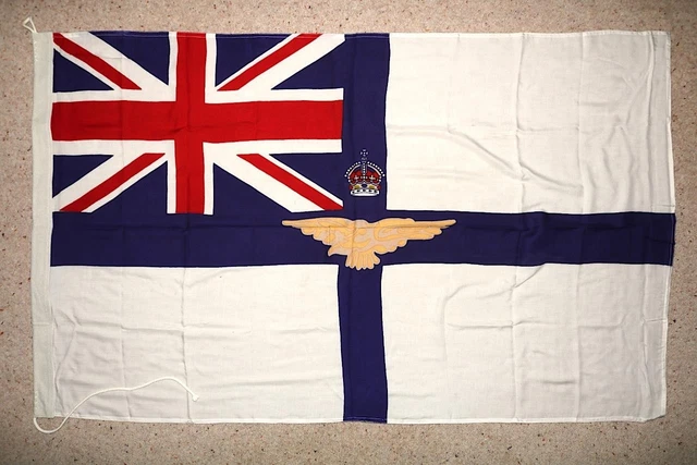 WW1 MILITARY RFC RAF ROYAL AIR FORCE FLYING CORPS BLUE ENSIGN FLAG 5'x3 ...