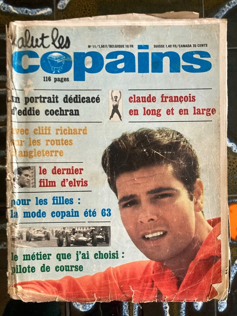 MAGAZINE SALUT LES Copains N11 EUR 100,00 - PicClick FR