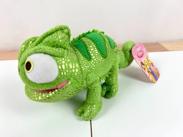 DISNEY STORE PASCAL Tangled Rapunzel Chameleon Plush Soft Toy BNWT, 8.5 ...