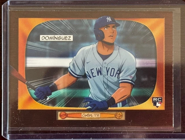 JASSON DOMINGUEZ 2024 1955 Bowman Anime Case Hit SSP RC BA-15 New York ...
