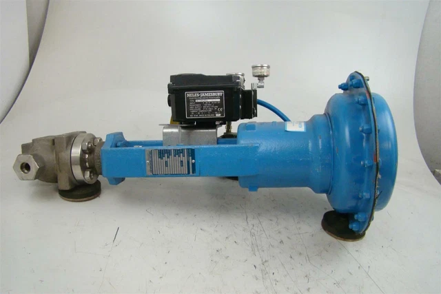 NELES-JAMESBURY PNEUMATIC POSITIONER 316 SS, 1/2" RAD5BA ...