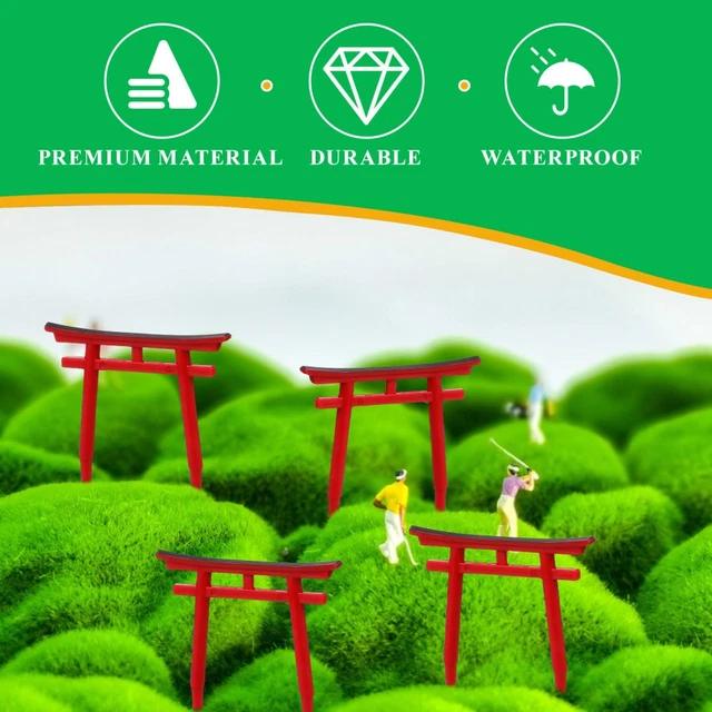 4 PCS MODEL Fish Tank Aquarium for Betta Fishtank Decor $17.36 ...