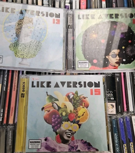 TRIPLE J - LIKE A VERSION - VOLUME 13 14 15 2 CD Set JJJ VA Oz Aus OOP ...