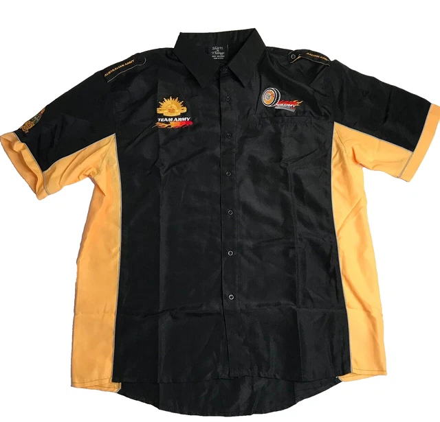 TEAM ARMY BLACK Shirt Size 2XL Australian Army ( New Old Stock ) $63.00 ...
