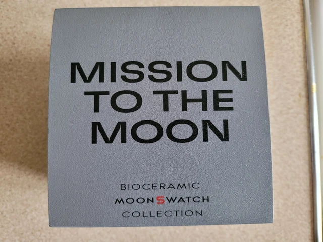 OMEGA X SWATCH Speedmaster MoonSwatch - Moon - Brand new in box £300.00 ...