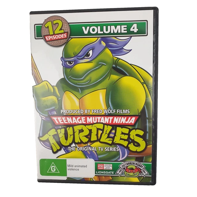TEENAGE MUTANT NINJA Turtles Volume 4 DVD, The Original TV Series ...