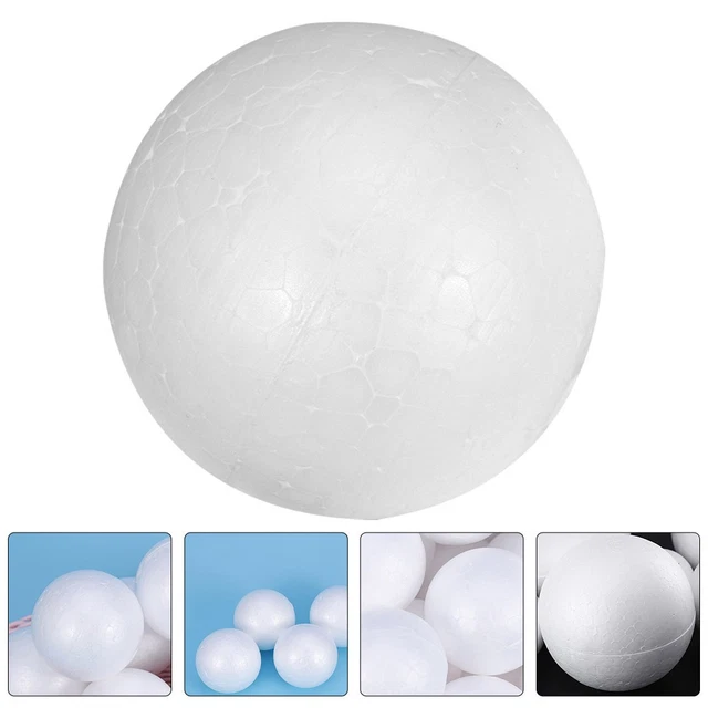 POLYSTYRENE SPHERE SHAPE Craft Large Balls Foams Shaped Decorations £14 ...