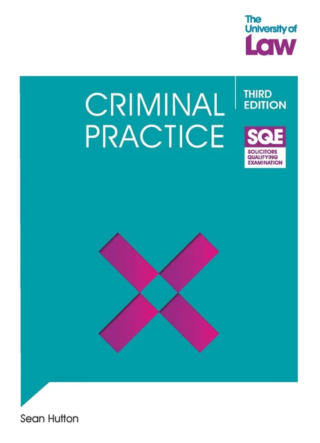 SQE - CRIMINAL Pratice 3e (SQE1) Da Hutton,Sean,Nuovo Libro ,Gratuito & Consegna EUR 70,60 ...