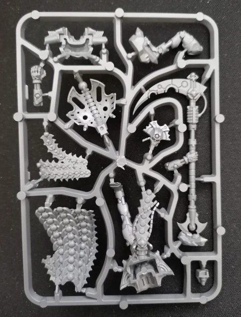 NECRON OVERLORD - War Scythe & Resurrection Orb - Warhammer 40K £10.99 ...