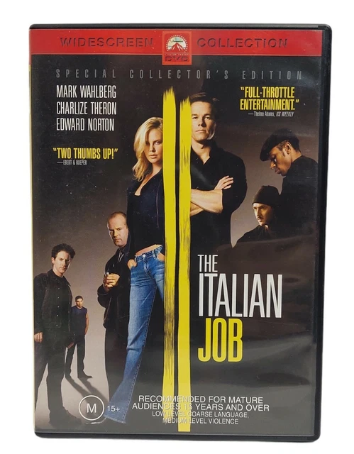THE ITALIAN JOB Mark Wahlberg Jason Statham DVD Free Tracked Post £6.79 ...
