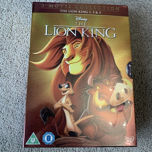 THE LION KING Trilogy (Box Set) (DVD, 2014) New Sealed £8.29 - PicClick UK