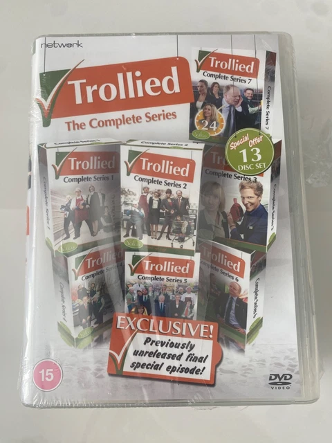 TROLLIED THE COMPLETE Series 1-7 DVD Brand New & Sealed FAST DISPATCH ...