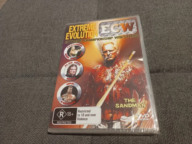 ECW EXTREME EVOLUTION The Sandman DVD Region 0 Wrestling AEW WWE New ...
