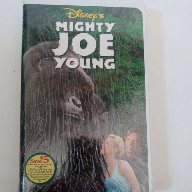WALT DISNEY'S CLAMSHELL Case VHS Home Video Mighty Joe Young- New ...