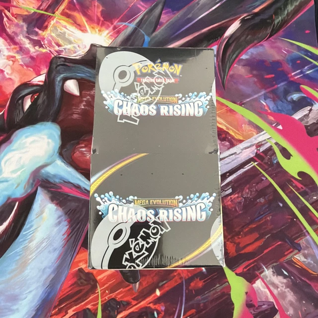 POKÉMON TCG MEGA Evolution: Chaos Rising Booster Display Box English ...