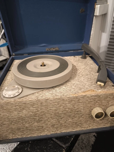 DANSETTE POPULAR VINTAGE 1960's record player (Read Description) BEST ...