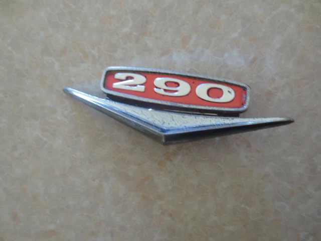 ORIGINAL 1960S AMC 290 car metal badge / emblem - American Motors EUR ...