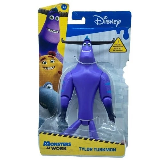 DISNEY PIXAR MONSTERS at Work Tylor Tuskmon Figure New/Boxed Monsters ...