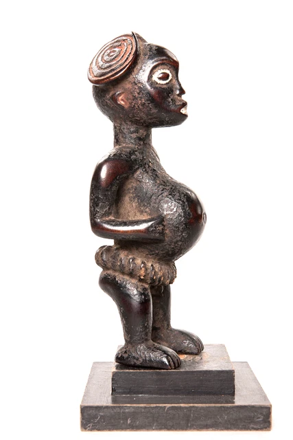 BAMUN FEMALE FIGURE, Western Cameroon Grasslands, African Tribal ...