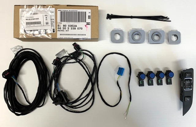 GENUINE BMW 3 Series F30 F31 F34 Front Parking Sensors PDC Retrofit Kit ...