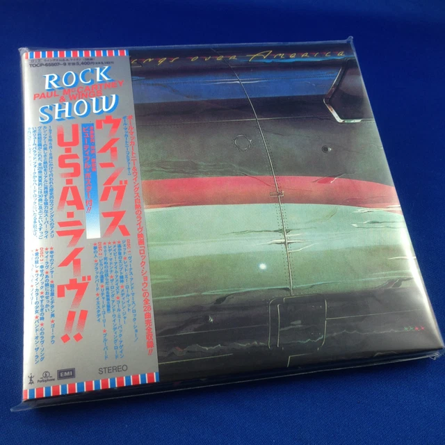 PAUL MCCARTNEY & Wings: Wings Over America 1999 JAP PROMO Mini LP Rep ...