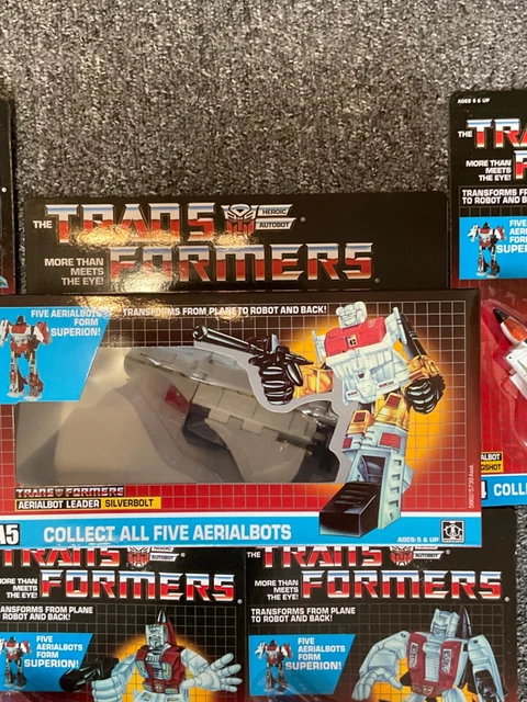 TRANSFORMERS G1 SUPERION Carded & Boxed Set KO (NOC) £159.99 - PicClick UK