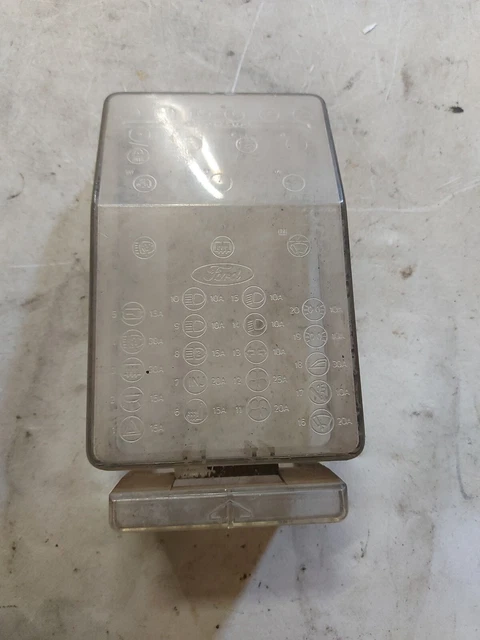 FORD ESCORT MK4 fuse box cover lid - HF1 #1 £14.99 - PicClick UK