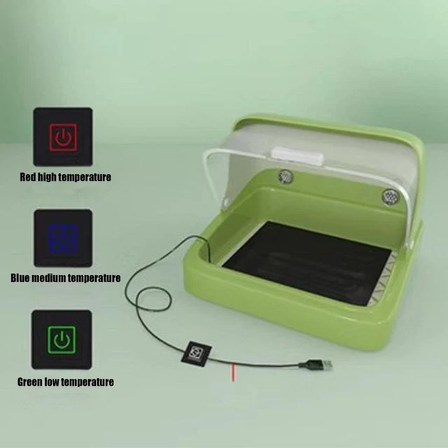 BABY CHICK BROODER Brooding Box Chick Warmer F9M97215 £33.28 - PicClick UK