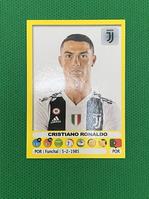 FIGURINA CALCIATORI PANINI 2018-2019 N. 280 Cristiano Ronaldo Juventus ...